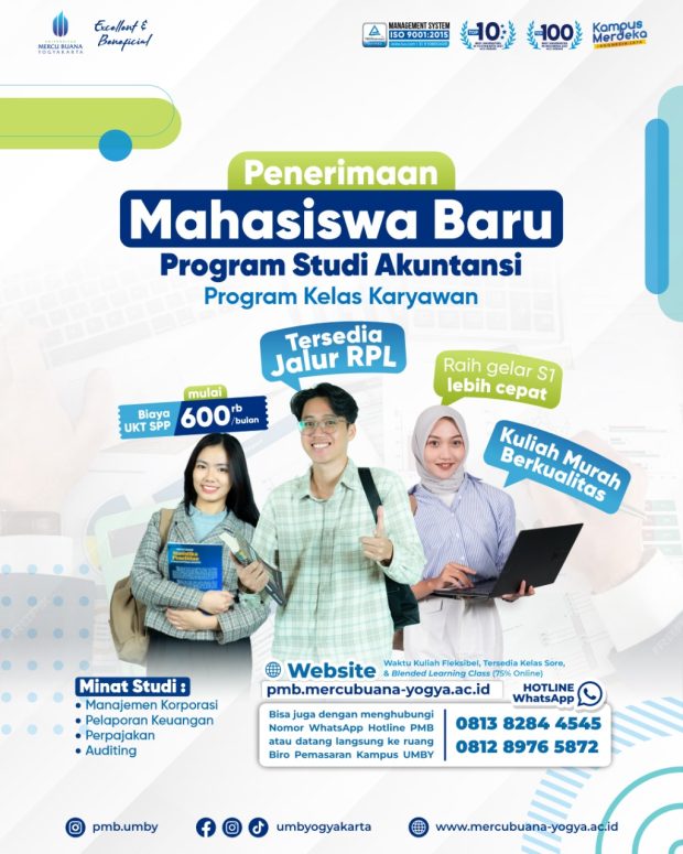 KELAS KARYAWAN | KULIAH FULL ONLINE & UKT SPP MULAI 600RIBUAN. DAFTAR SEKARANG!! KUOTA TERBATAS ...